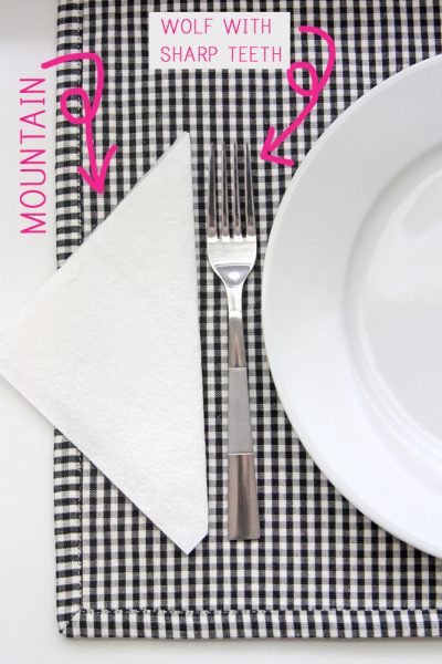 A Simple Way to Teach Your Child How to Set a Table - Everyday Reading