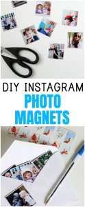 DIY Instagram Photo Magnets: An Easy Tutorial to Make Picture Magnets