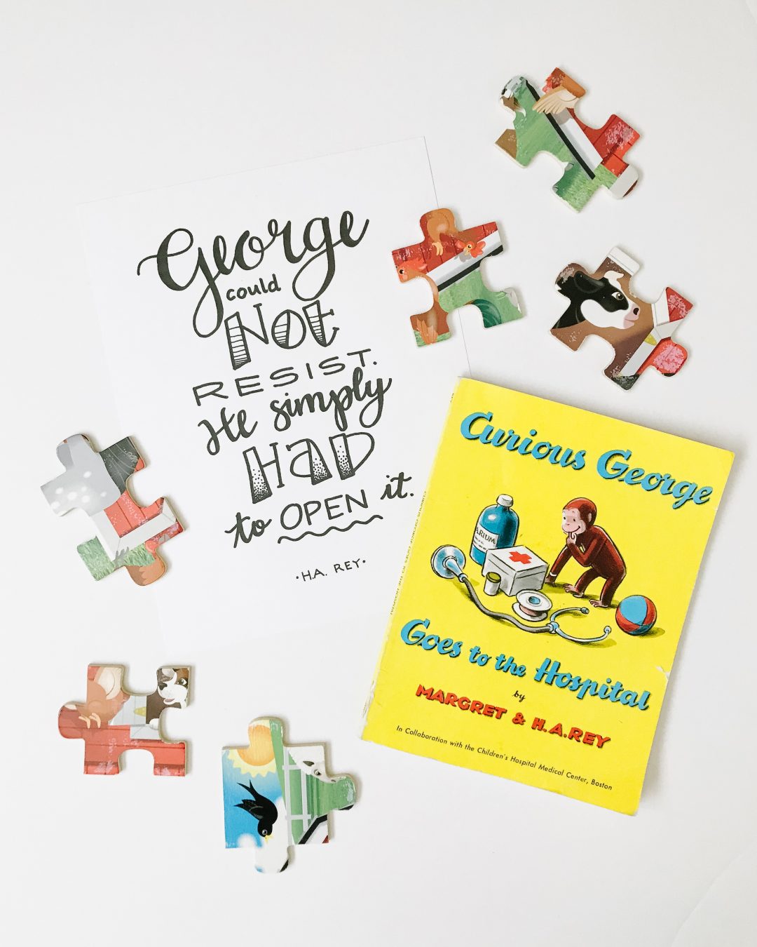 Curious George Print - Everyday Reading