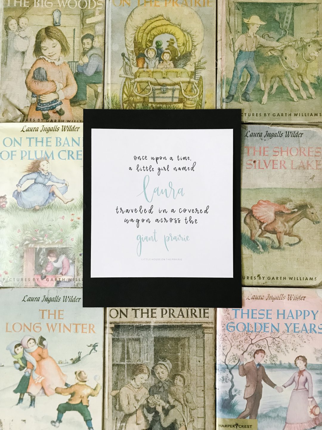 Free Little House on the Prairie Print - Everyday Reading