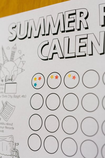 The Summer Reading Chart (printable!) - Everyday Reading