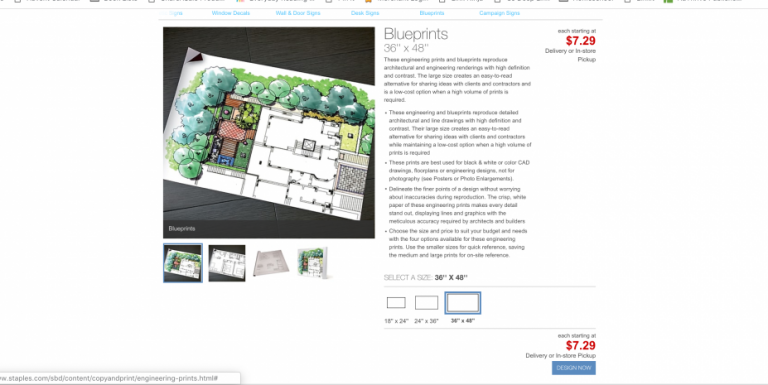 How to order large Engineer Prints (for $8 or less!) - Everyday Reading