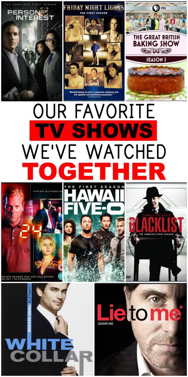 Our Favorite TV Shows We've Watched Together - Everyday Reading