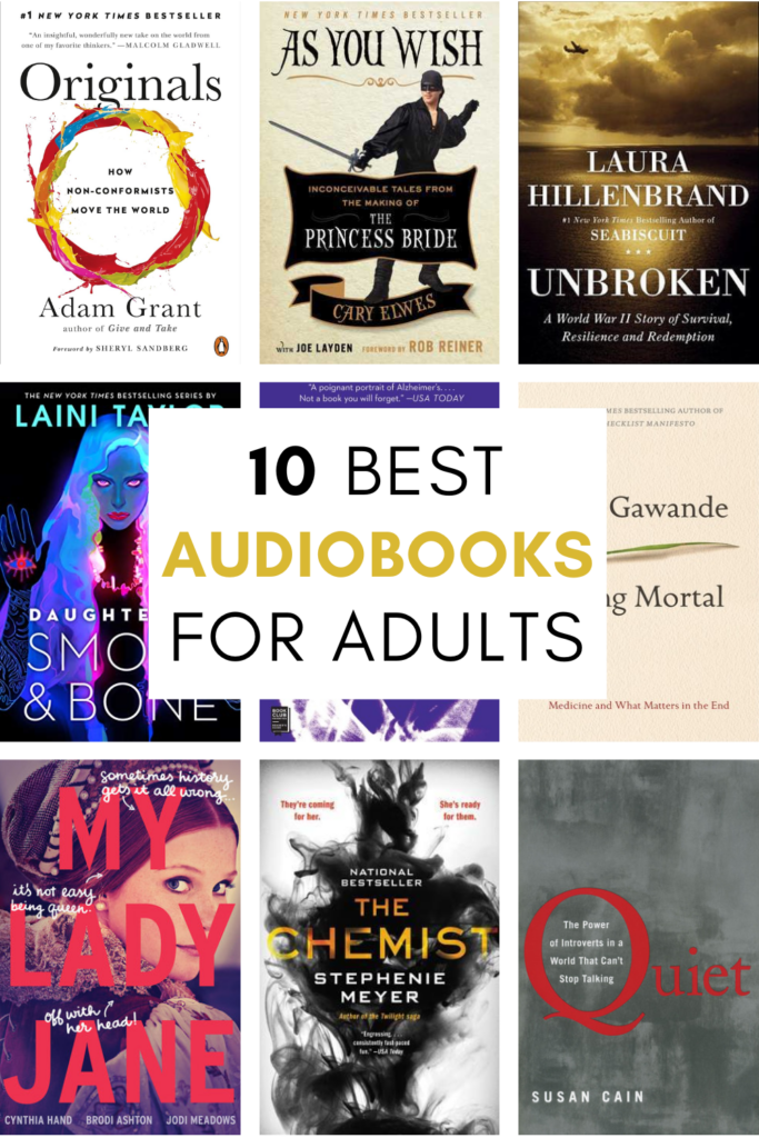 10 of the Best Audiobooks for Grown Ups - Everyday Reading