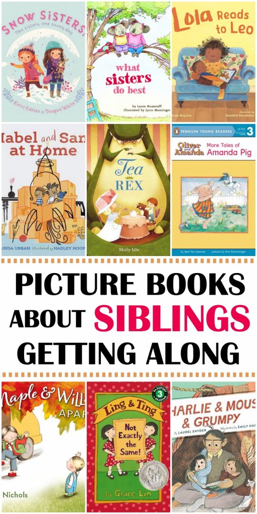 10 Picture Books about Siblings Getting Along - Everyday Reading