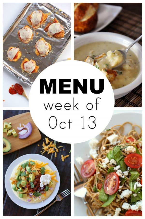 Dinner Menu for Thanksgiving Week - Everyday Reading