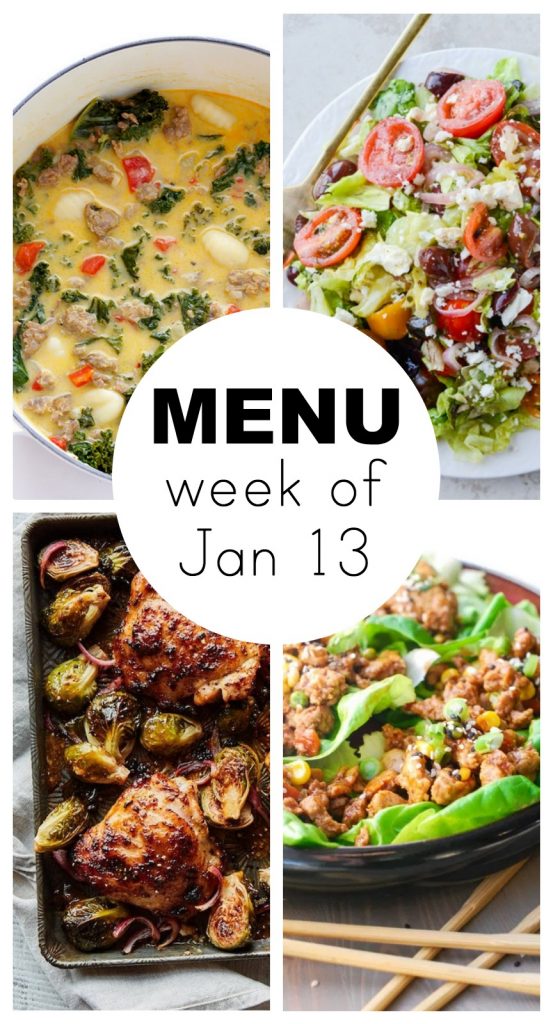 This Week's Dinner Menu - Everyday Reading