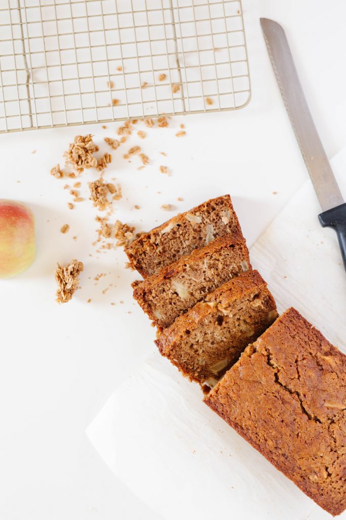Apple Bread with Maple Syrup and Granola - Everyday Reading
