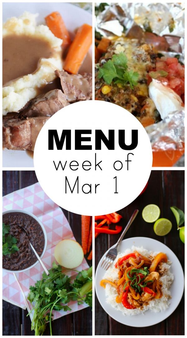 An April Dinner Menu - Everyday Reading