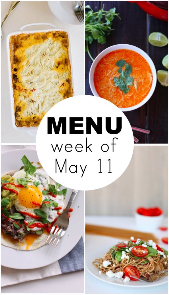 A May Dinner Menu - Everyday Reading