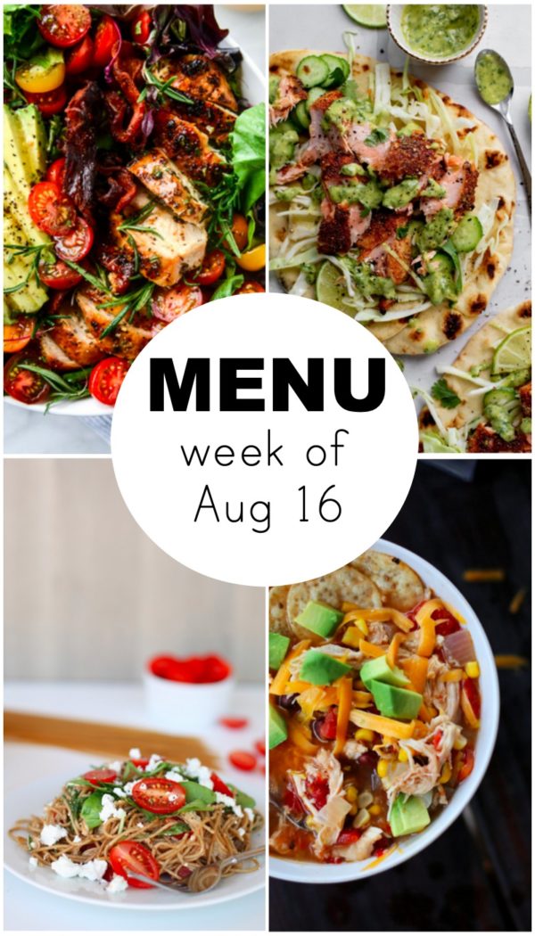 A Mid August Dinner Menu - Everyday Reading