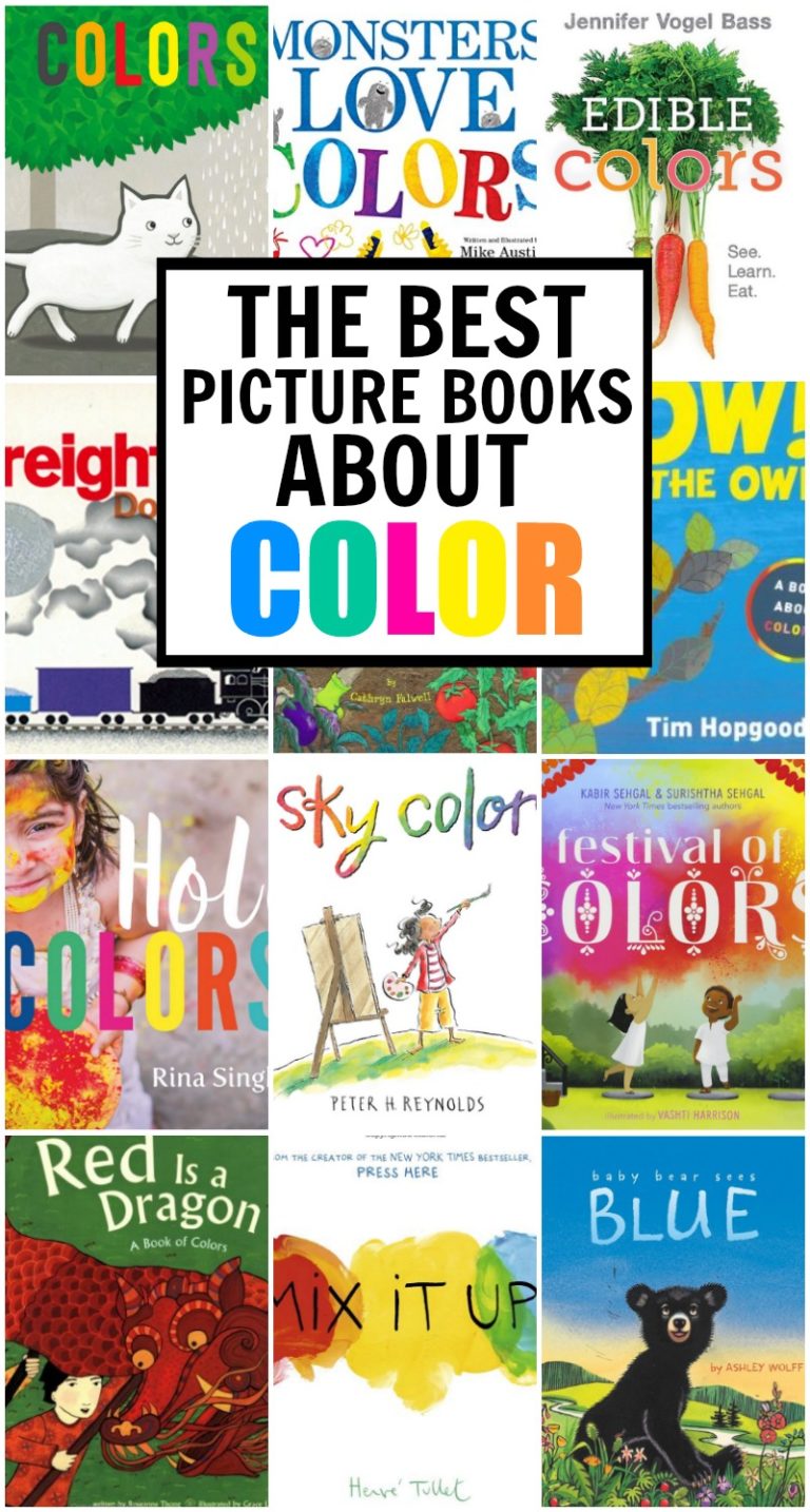 15+ Picture Books About Colors - Everyday Reading