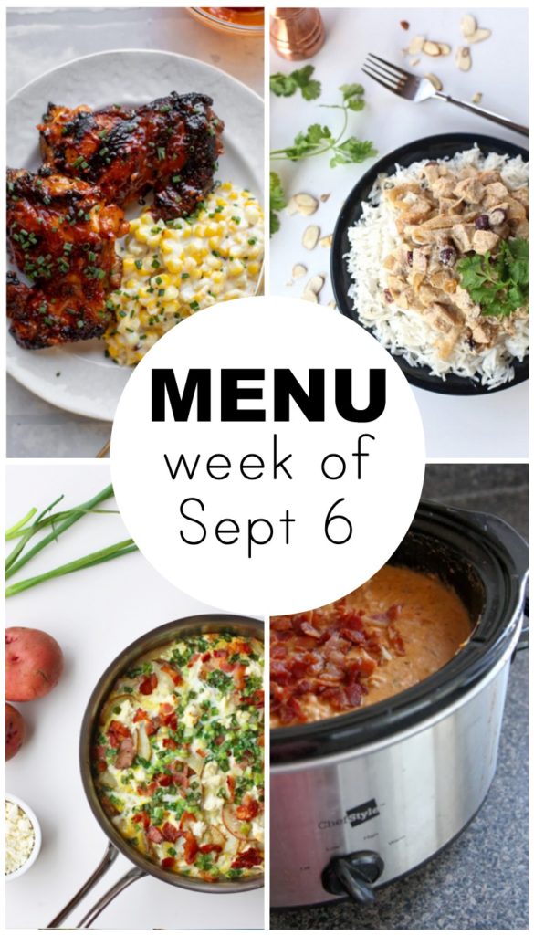 A Mid August Dinner Menu - Everyday Reading