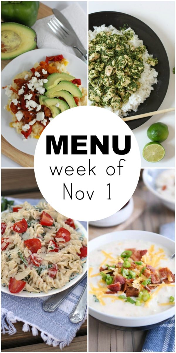 Dinner Menu for September (+ snacks) - Everyday Reading