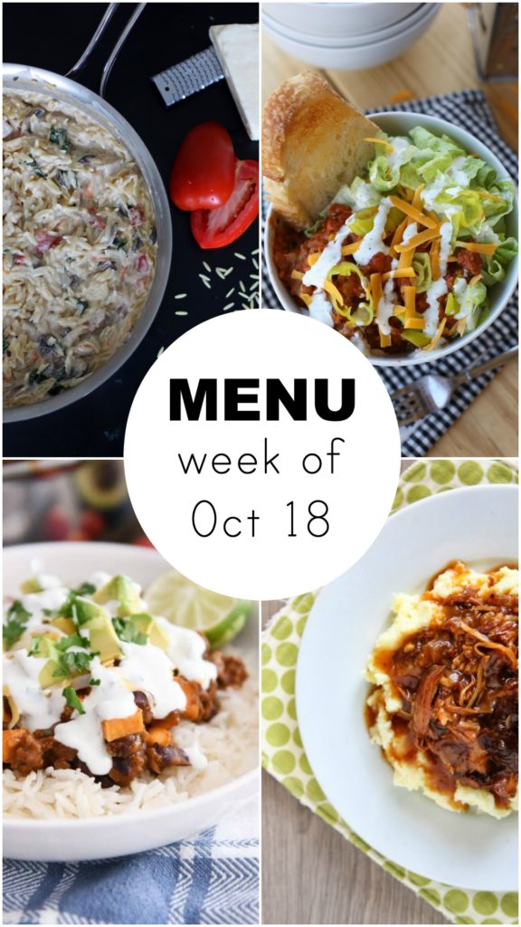 An October Dinner Menu (+ Snacks) - Everyday Reading