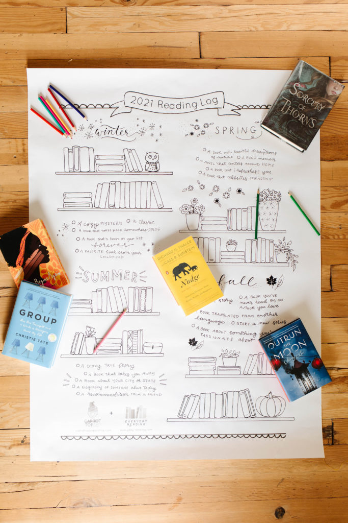 The 2021 Reading Log Printable - Everyday Reading