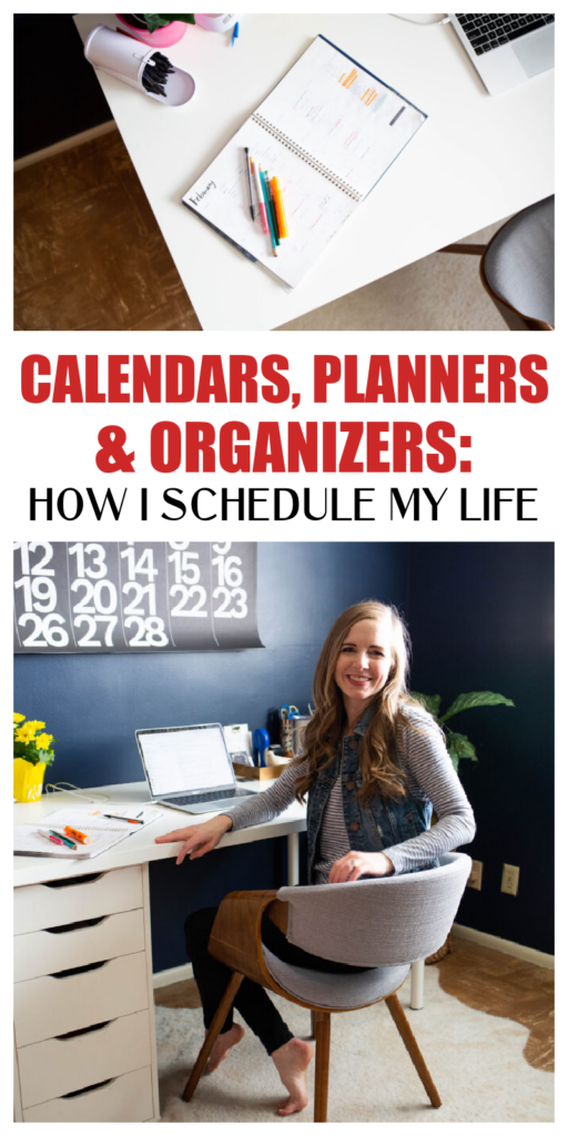 Calendars, Organizers and Planners: How I Schedule My Life - Everyday ...