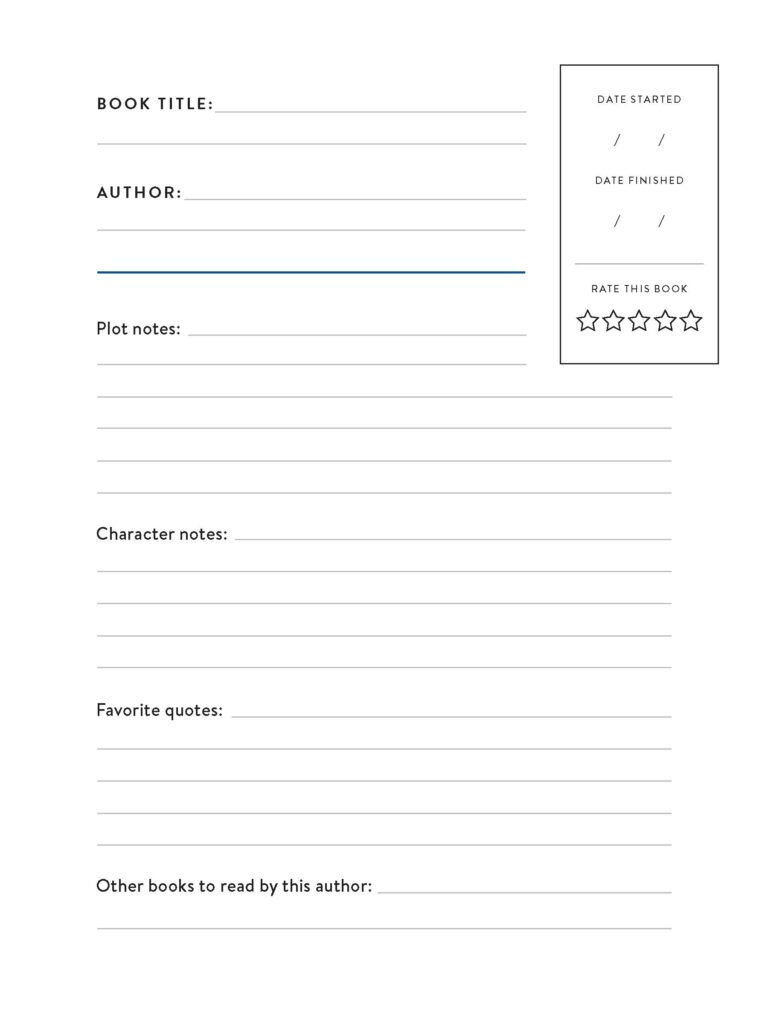 5 Terrific Reading Journal Options - Everyday Reading