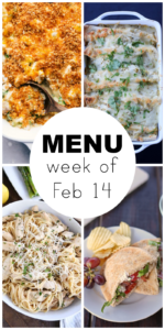 A Mid February Dinner Menu - Everyday Reading