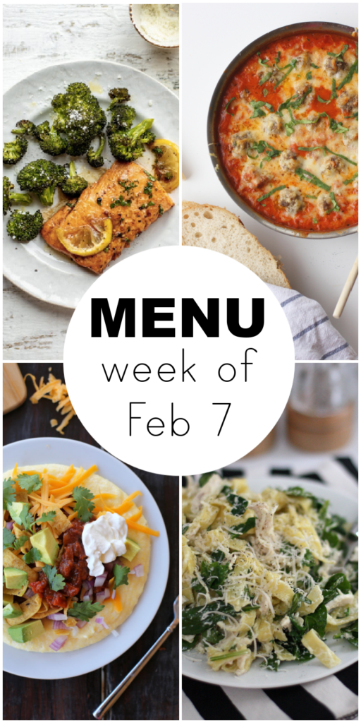 A February Dinner Menu - Everyday Reading