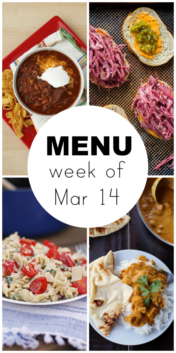 Dinner Menu for the First Week in July - Everyday Reading