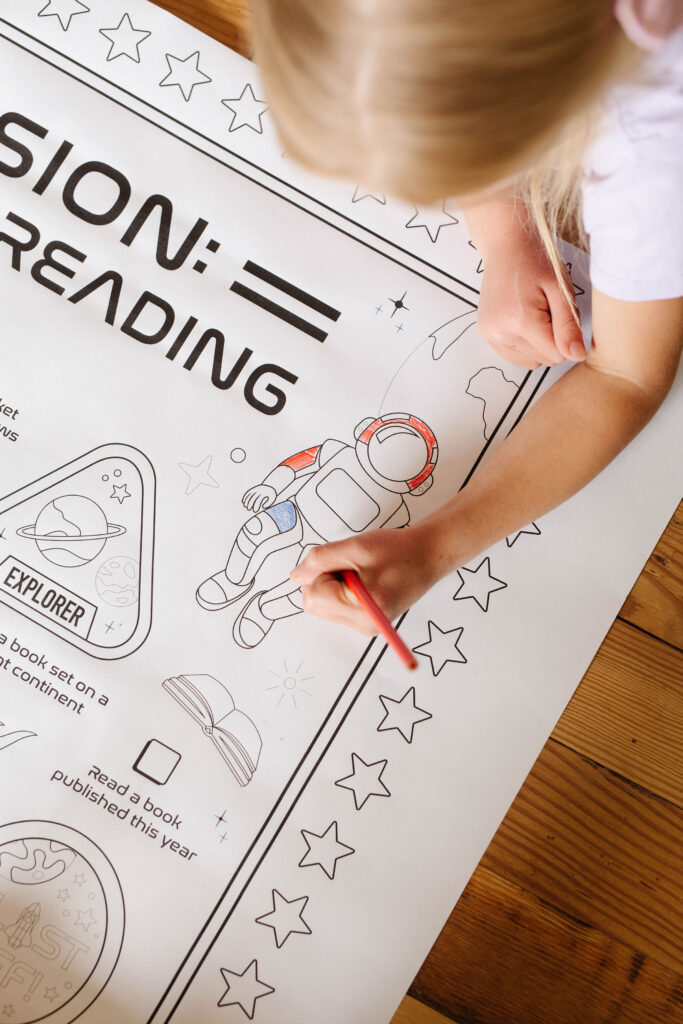 Space Summer Reading Calendar - Everyday Reading