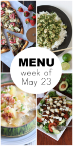 A May Dinner Menu (+ snacks) - Everyday Reading