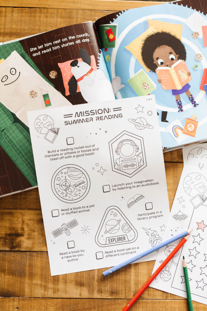 Space Summer Reading Calendar - Everyday Reading