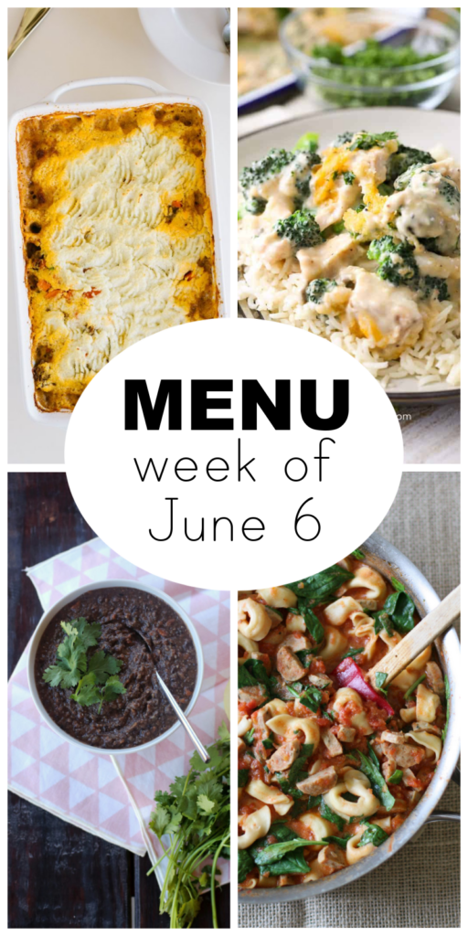 A Dinner Menu for June - Everyday Reading