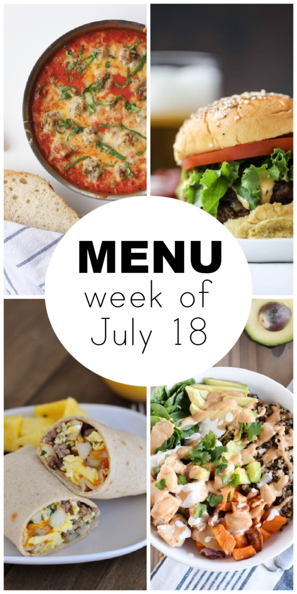 A July Dinner Menu (+ snacks) - Everyday Reading