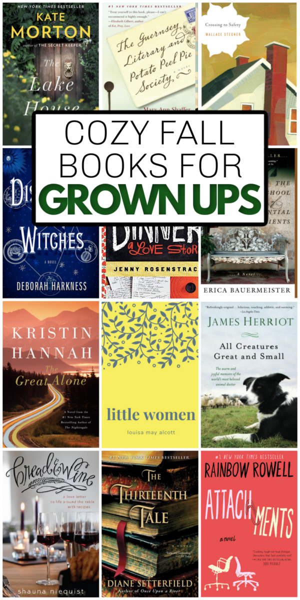 16 Cozy Fall Books for Grown Ups - Everyday Reading