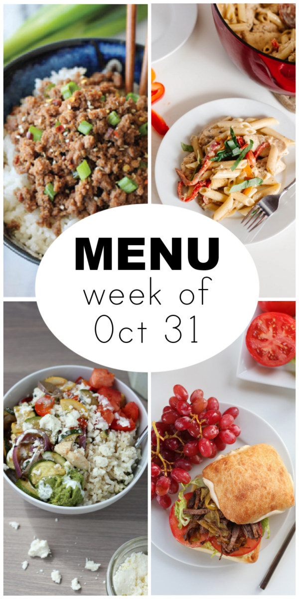 A November Dinner Menu - Everyday Reading