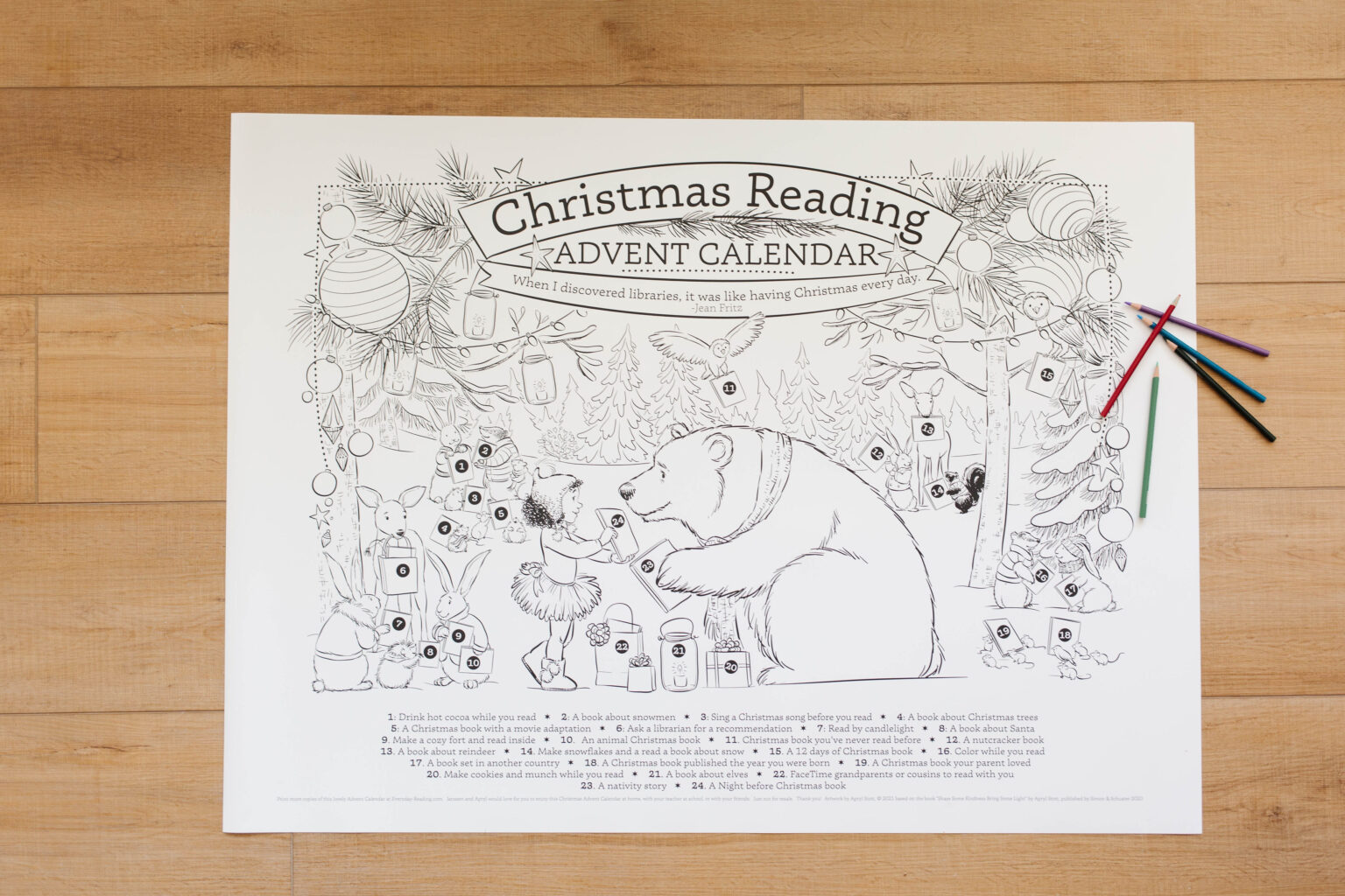 The 2021 Christmas Calendar - Everyday Reading