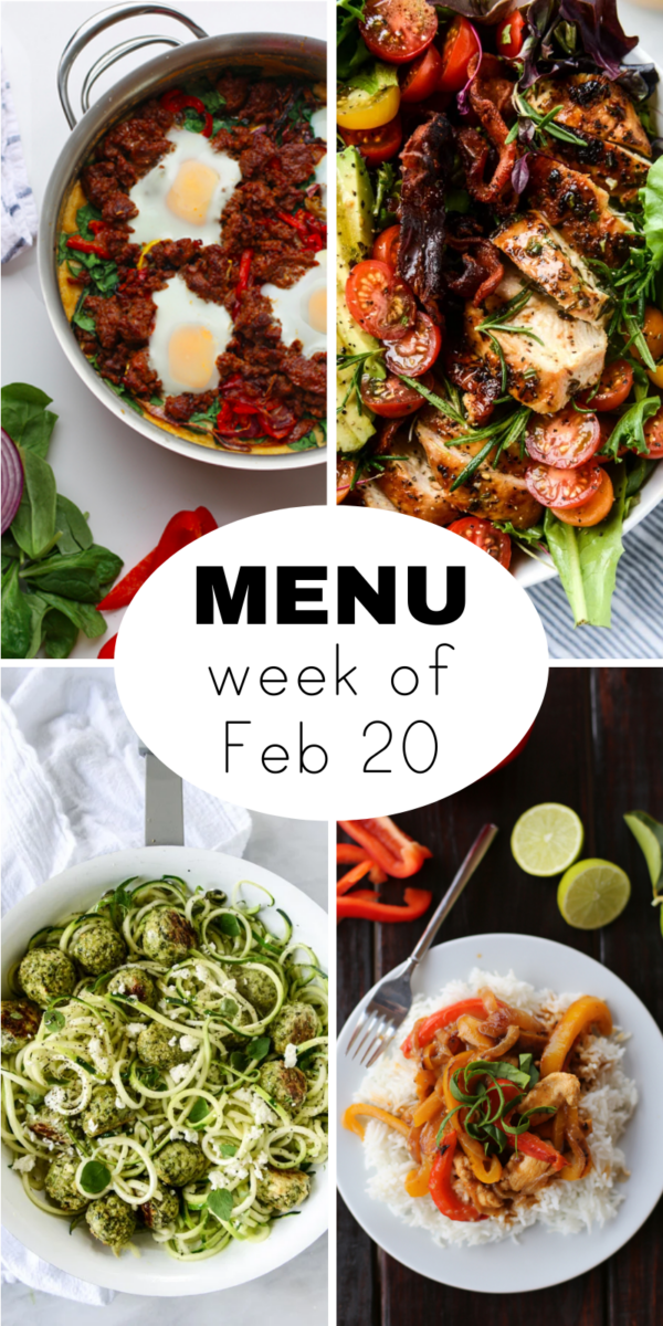 A February Dinner Menu (+ snacks) - Everyday Reading