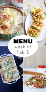 A Menu for Mid April - Everyday Reading