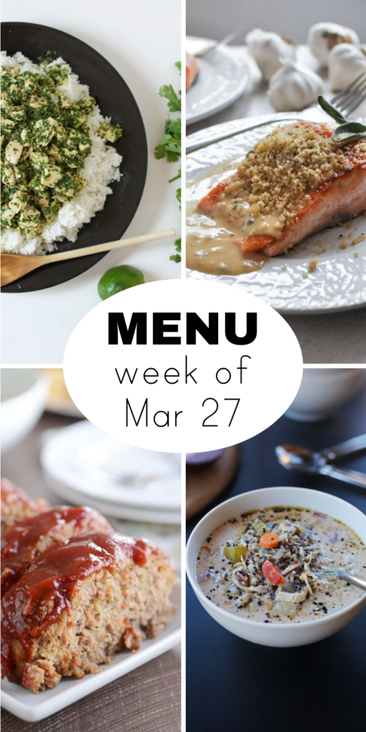 A Menu for March - Everyday Reading