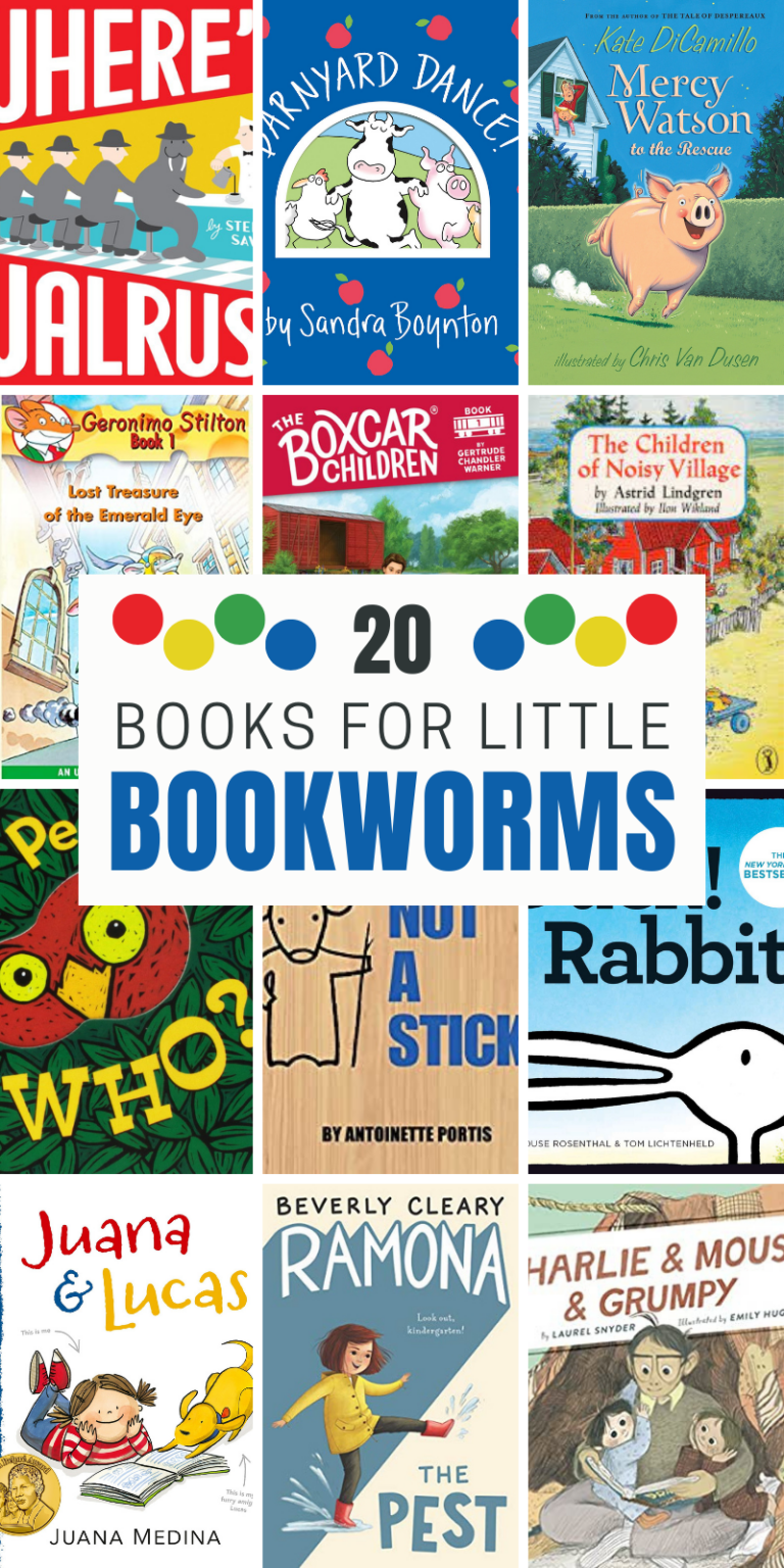 20 Books for Little Bookworms - Everyday Reading