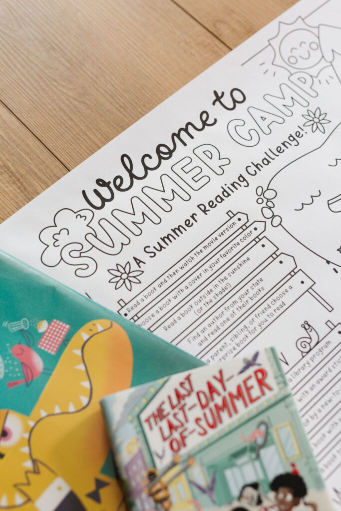 The Summer Camp Reading Chart - Everyday Reading