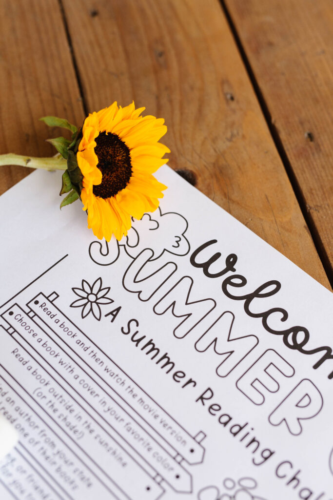 A Sneak Peek of the 2022 Summer Reading Chart - Everyday Reading