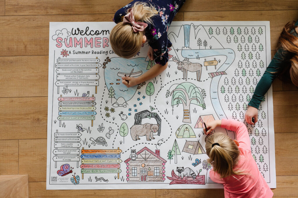 The Summer Camp Reading Chart - Everyday Reading