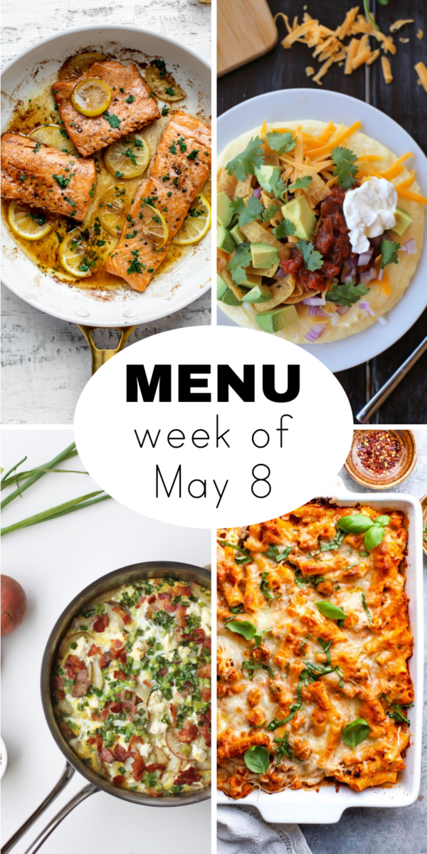 Weekly May Dinner Menu - Everyday Reading