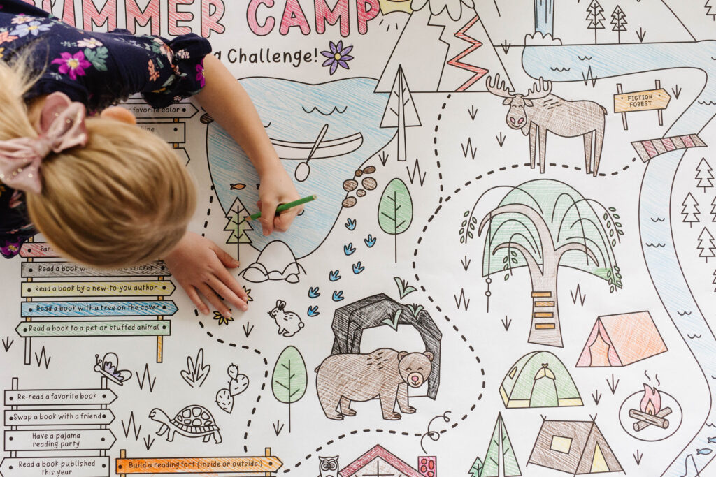 The Summer Camp Reading Chart - Everyday Reading