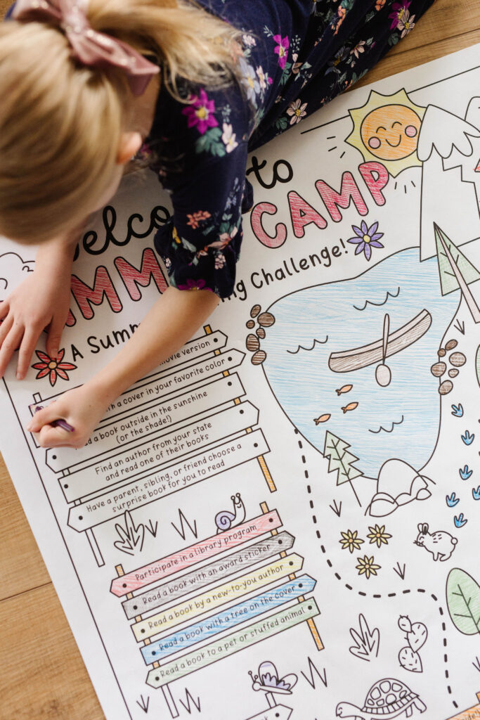 The Summer Camp Reading Chart - Everyday Reading