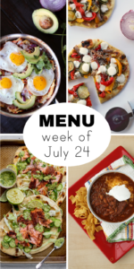 An August Dinner Menu (+ snacks) - Everyday Reading