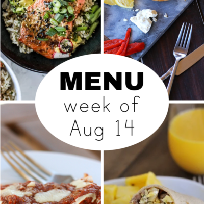 Weekly Menu Archives - Everyday Reading