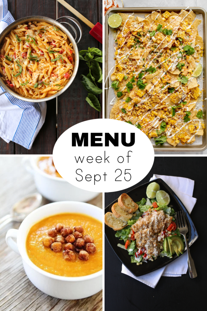 A Mid May Dinner Menu - Everyday Reading