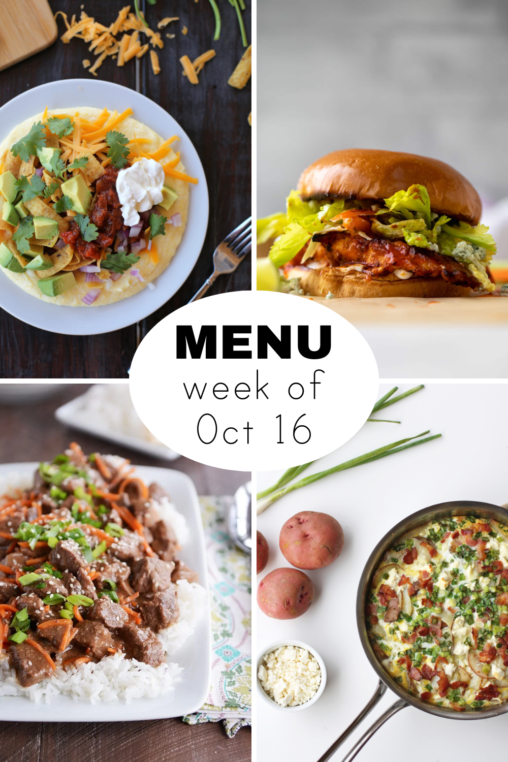 A Dinner Menu for October - Everyday Reading