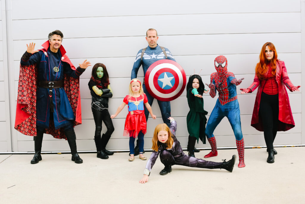 Our Family Avengers Costume - Everyday Reading