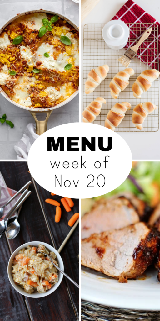 A Dinner Menu for February - Everyday Reading