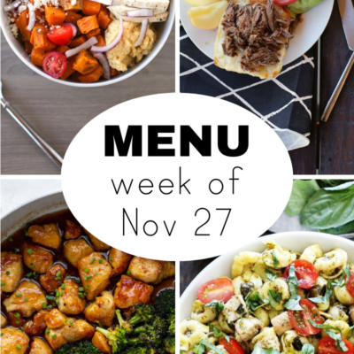 Weekly Menu Archives - Everyday Reading